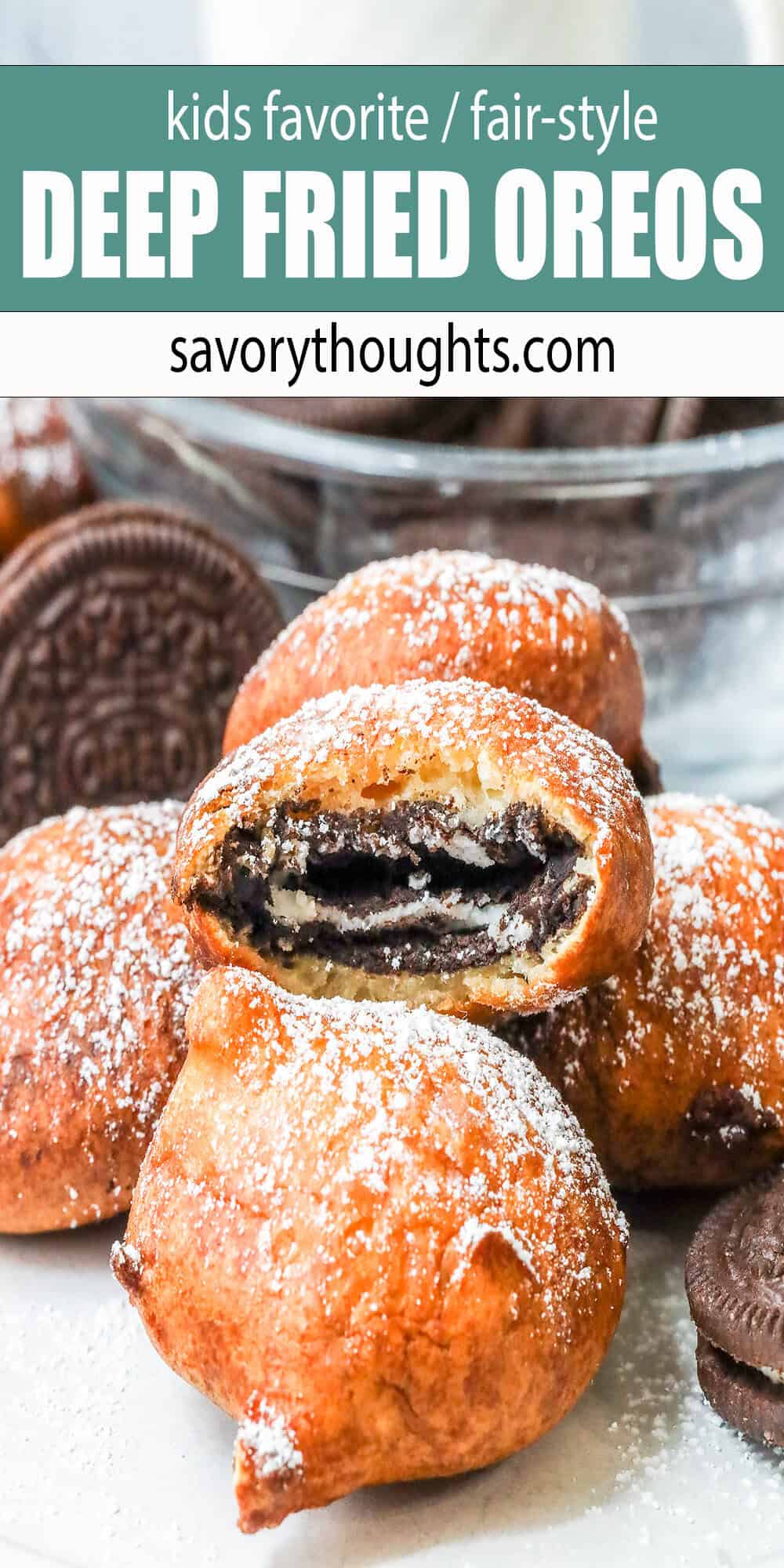 Deep Fried Oreos {Fast & Amazing} - FRIED DISH