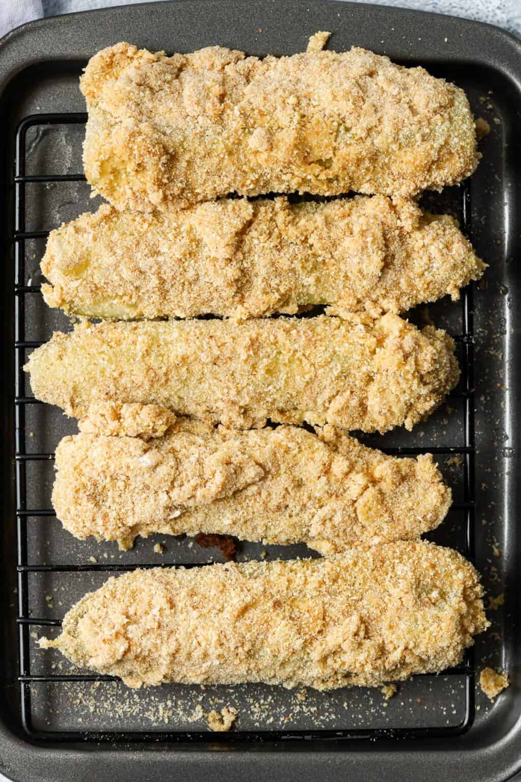 Crispy Fried Pickle Spears Recipe - FRIED DISH