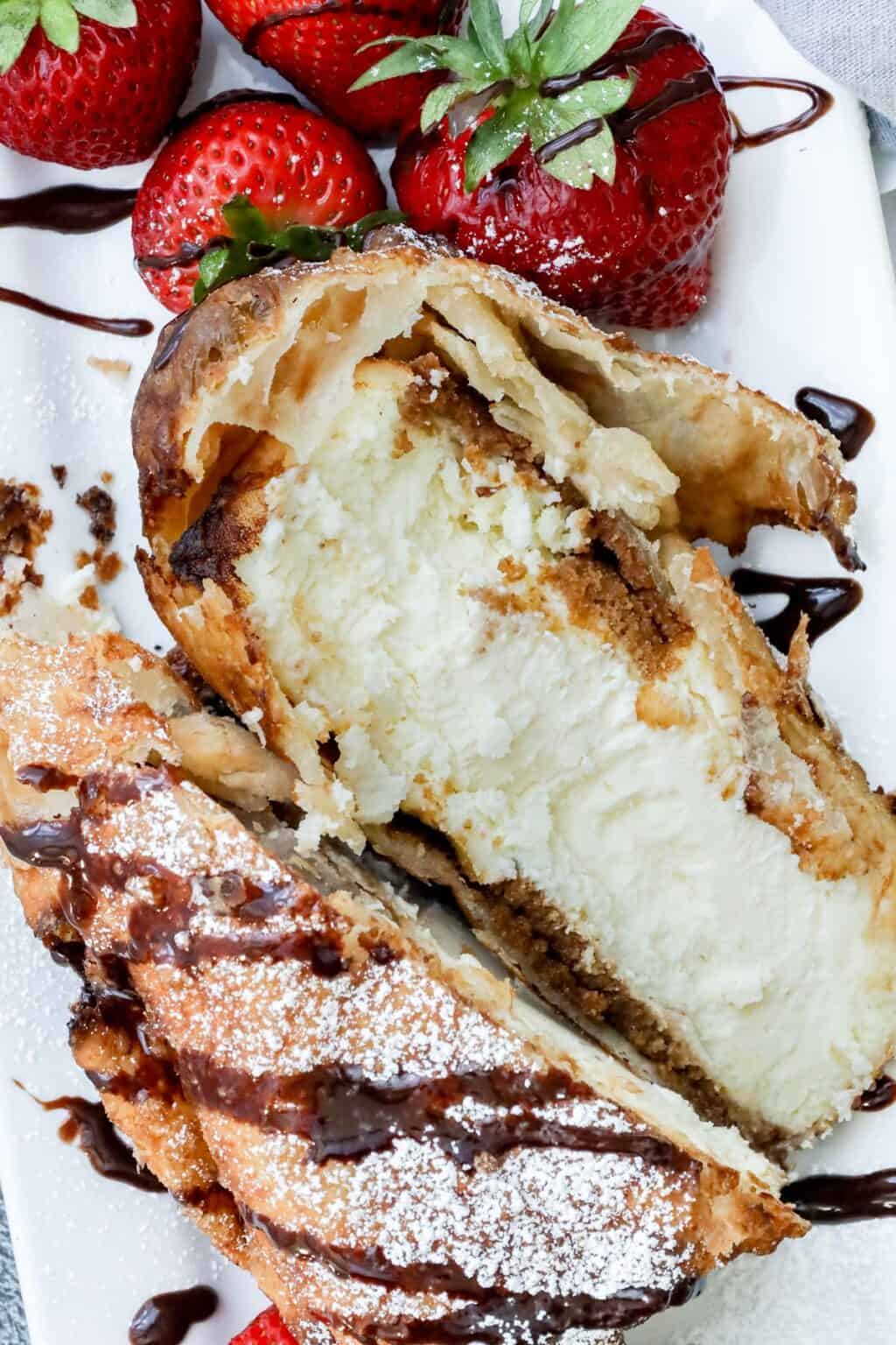 The Best Fried Cheesecake Recipe – So Easy! - FRIED DISH